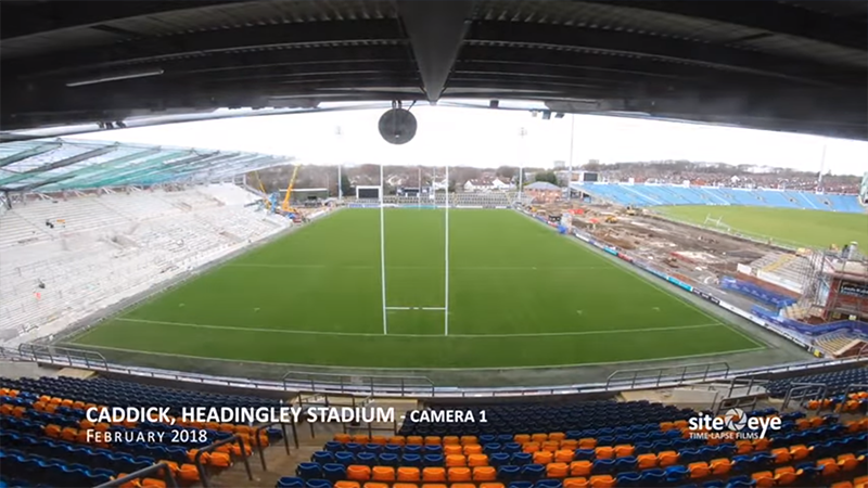 Headingly Stadium redevelopment time-lapse | Stadia Magazine