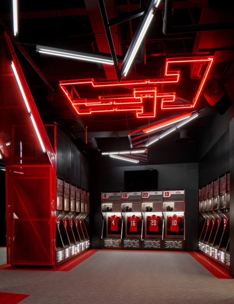 The future stadium: next-gen technology, modern locker rooms and ...