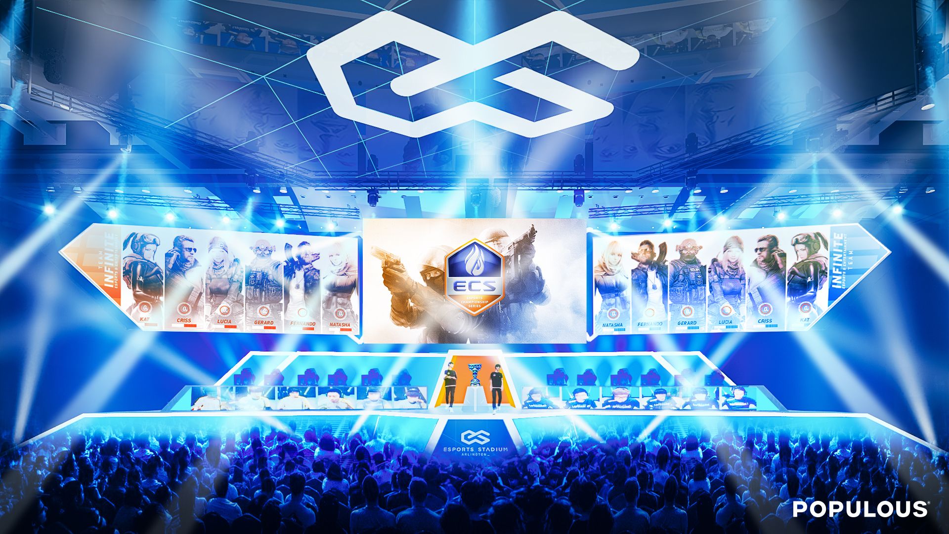 New images of America’s largest e-sports stadium revealed ahead of its ...