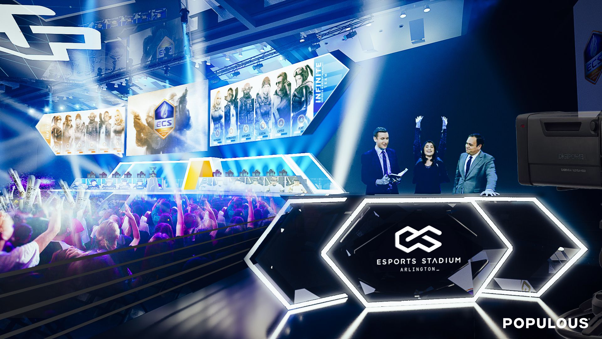 New images of America’s largest e-sports stadium revealed ahead of its ...