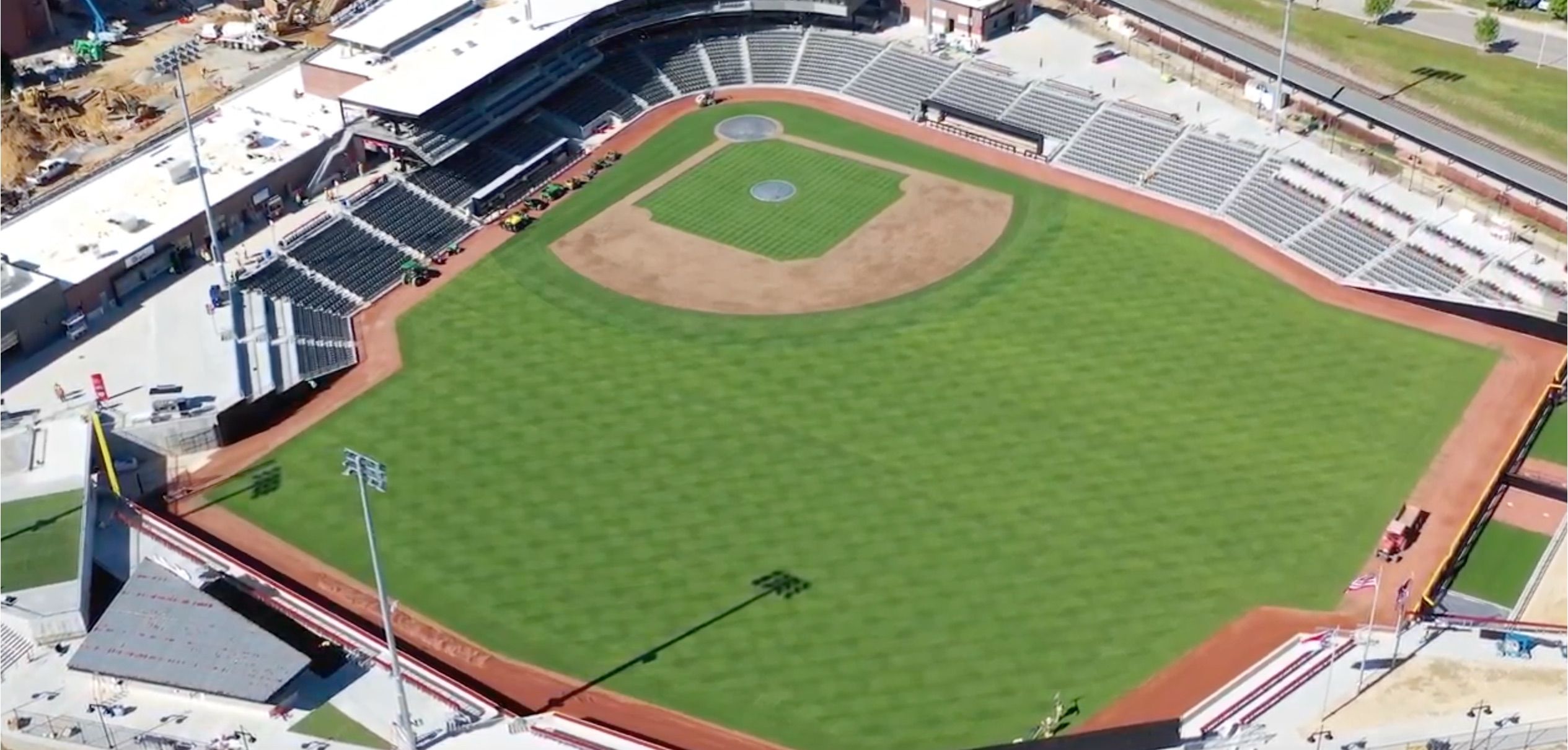 Segra Stadium construction timelapse | Stadia Magazine