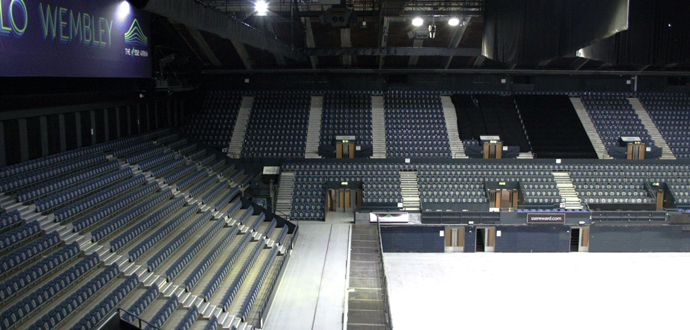 The SSE Arena, Wembley installs LED lighting system | Stadia Magazine