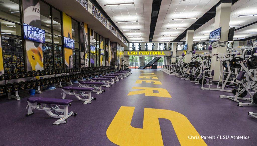 LSU football unveils state-of-the-art locker room | Stadia Magazine