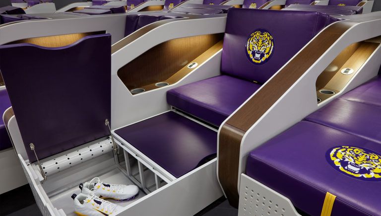 LSU football unveils state-of-the-art locker room | Stadia Magazine