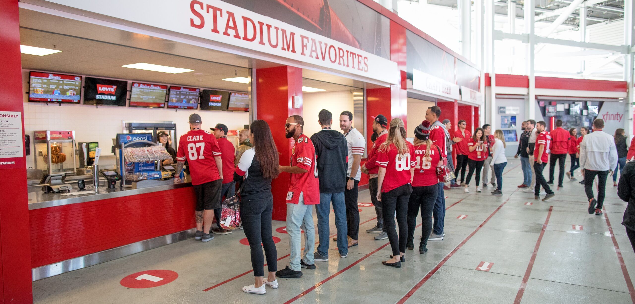 San Francisco 49ers introduce ‘unlimited food and drink’ at Levi’s ...