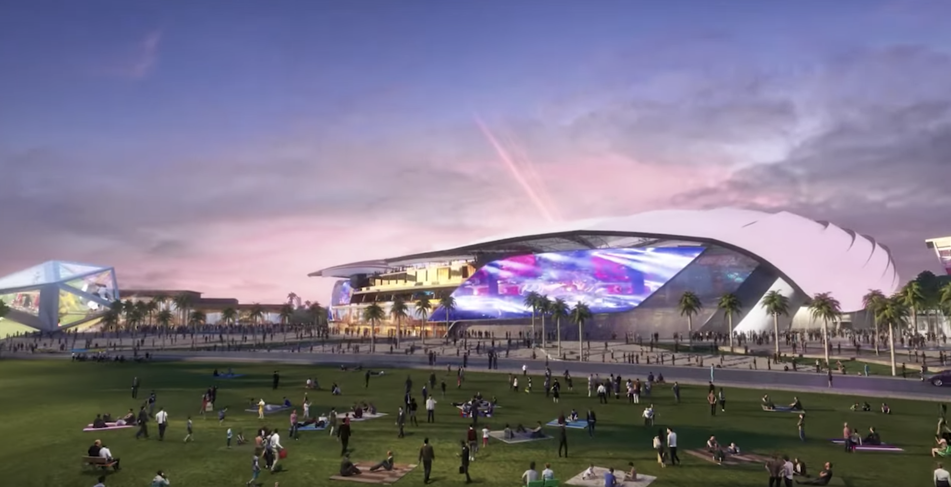 Inter Miami reveal latest images of Freedom Park stadium complex ...