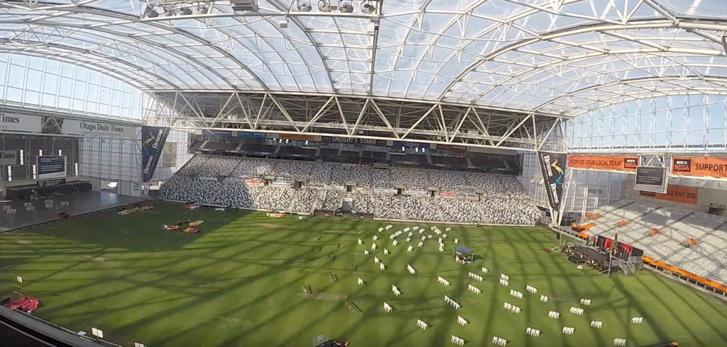 Forsyth Barr Stadium renovation timelapse | Stadia Magazine