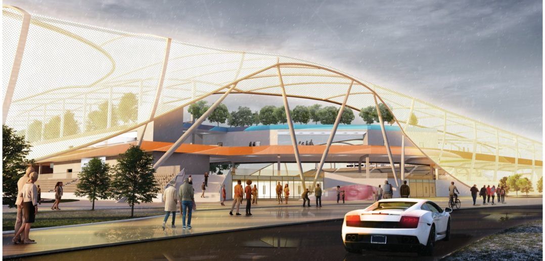 Modular sports complex design concept wins international award | Stadia ...