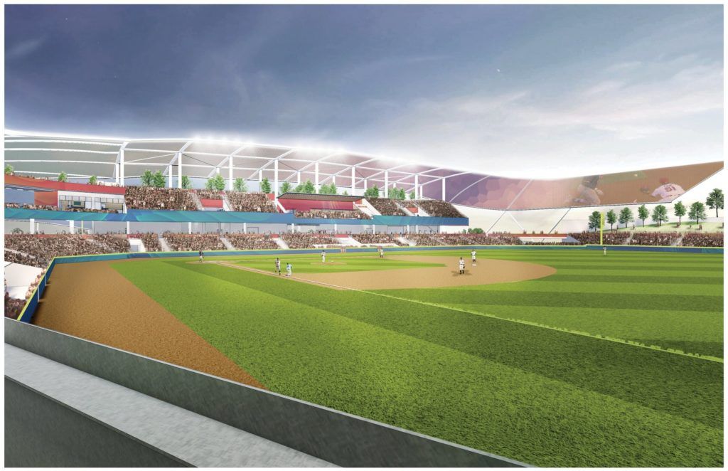 Modular sports complex design concept wins international award | Stadia ...
