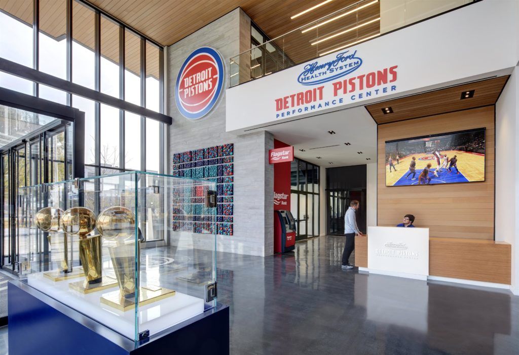 Inside Detroit Pistons’ new performance center | Stadia Magazine