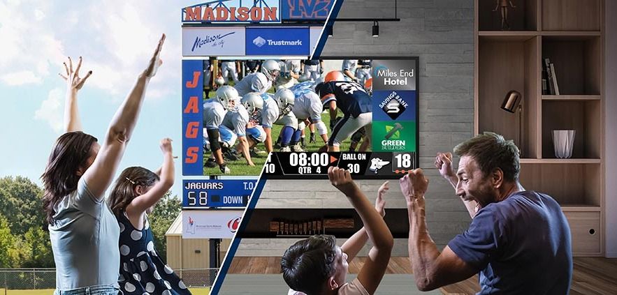 New technology turns living room TVs into stadium scoreboards | Stadia ...