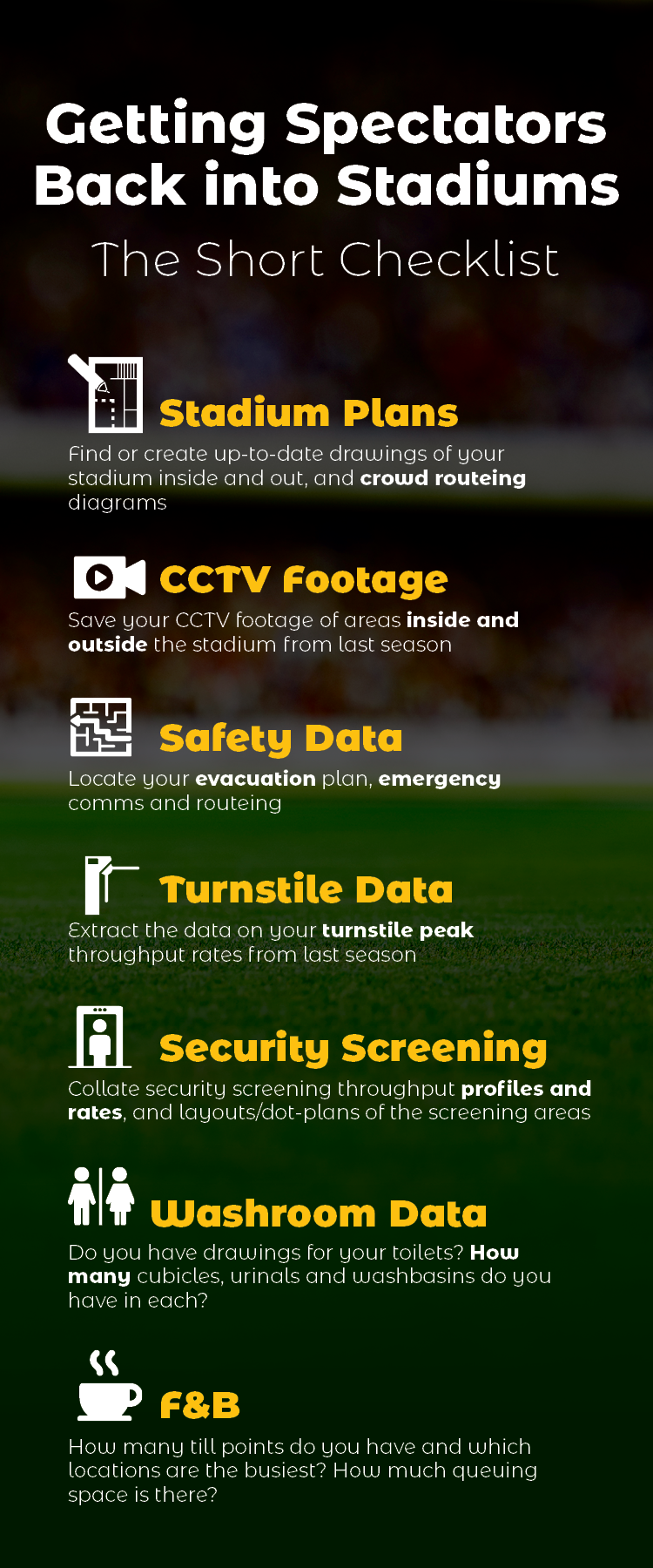 Five tips to help stadium operators prepare for re-opening their doors ...