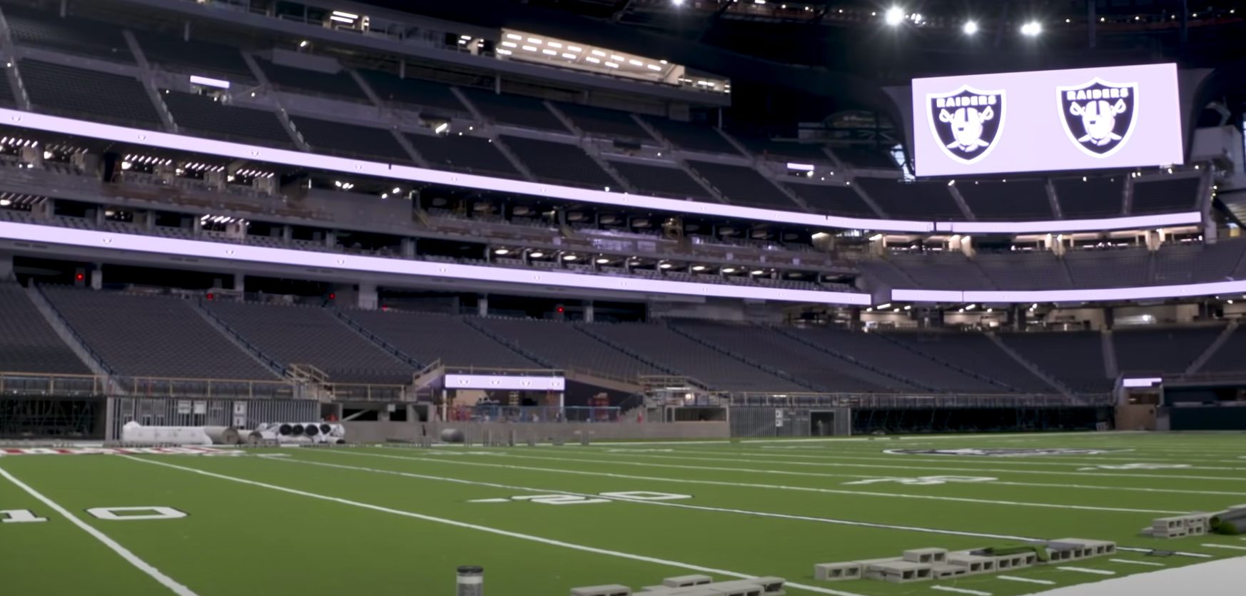 Allegiant Stadium blackout evacuation drill | Stadia Magazine