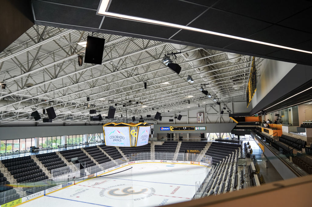 Ed Robson Arena upgraded with new audio system | Stadia Magazine
