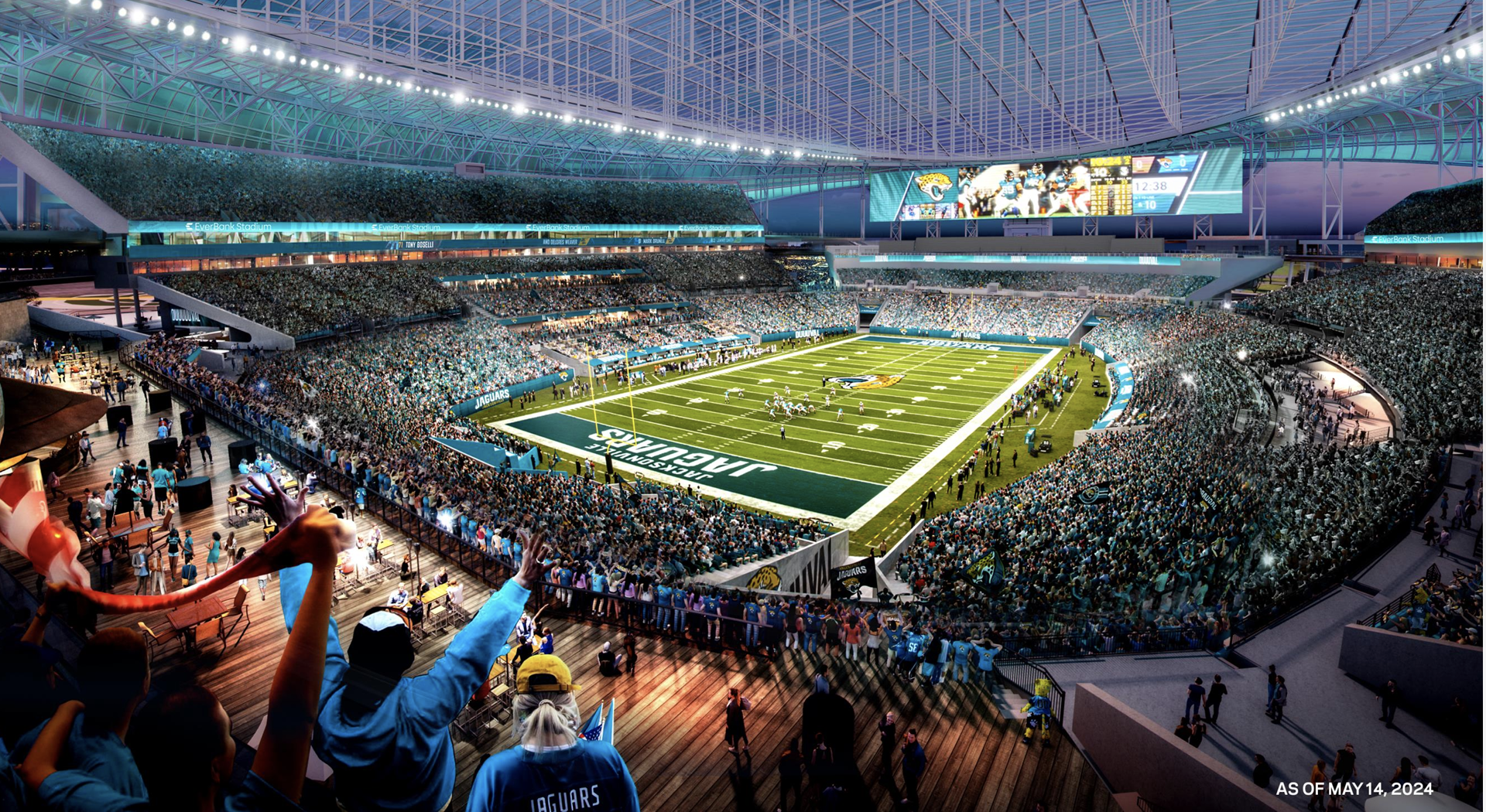 VIDEO: EverBank Stadium renovation plans confirmed | Stadia Magazine