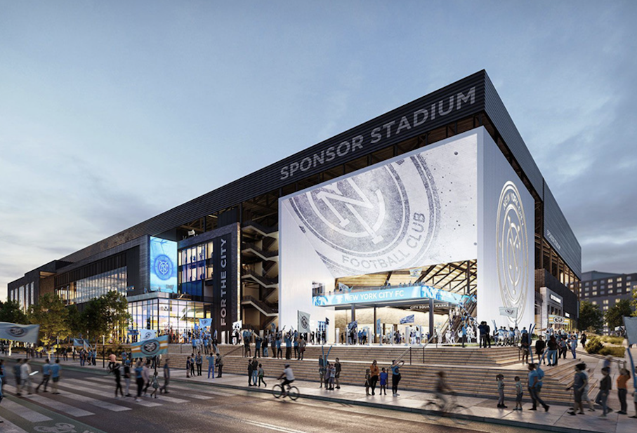 New York City FC breaks ground on $780m Etihad Park | Stadia Magazine