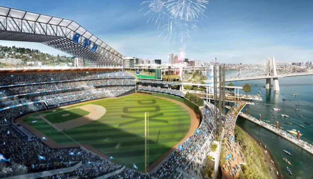 New renderings of Portland MLB stadium revealed | Stadia Magazine