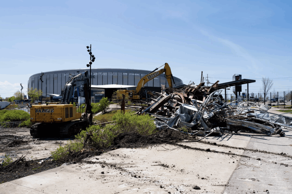 Demolition begins on old Highmark Stadium | Stadia Magazine